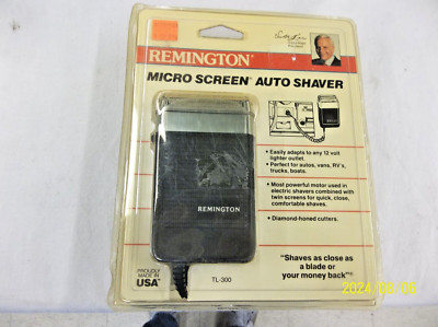 NEW sealed Vintage Remington Micro Screen auto 12 volt shaver USA | eBay