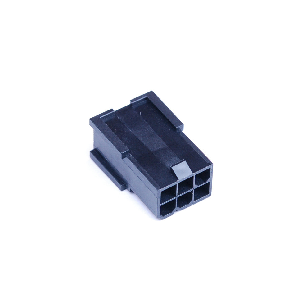 Shakmods 6 pin Male PCI-E GPU Power Connector Socket Black + 6 Free ...