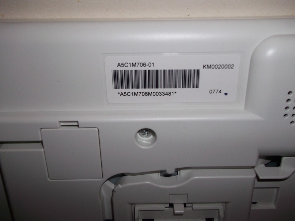 Konica Minolta Bizhub Control Panel C224e C284e C364e C454e C754e C554e ...