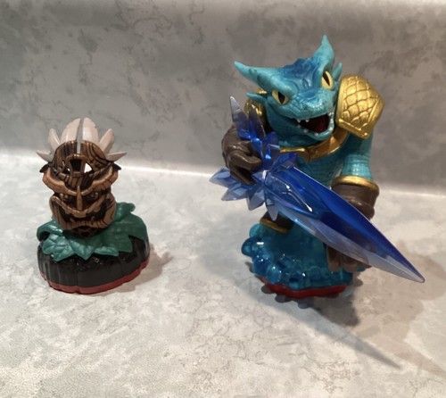 Skylanders Trap Team Figure Blue Ice Dragon 2014,Tiki Speaky | eBay