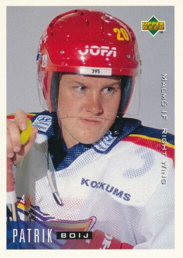 1995-96 Swedish Upper Deck #151 PATRIK BOIJ - Malmö IF | eBay