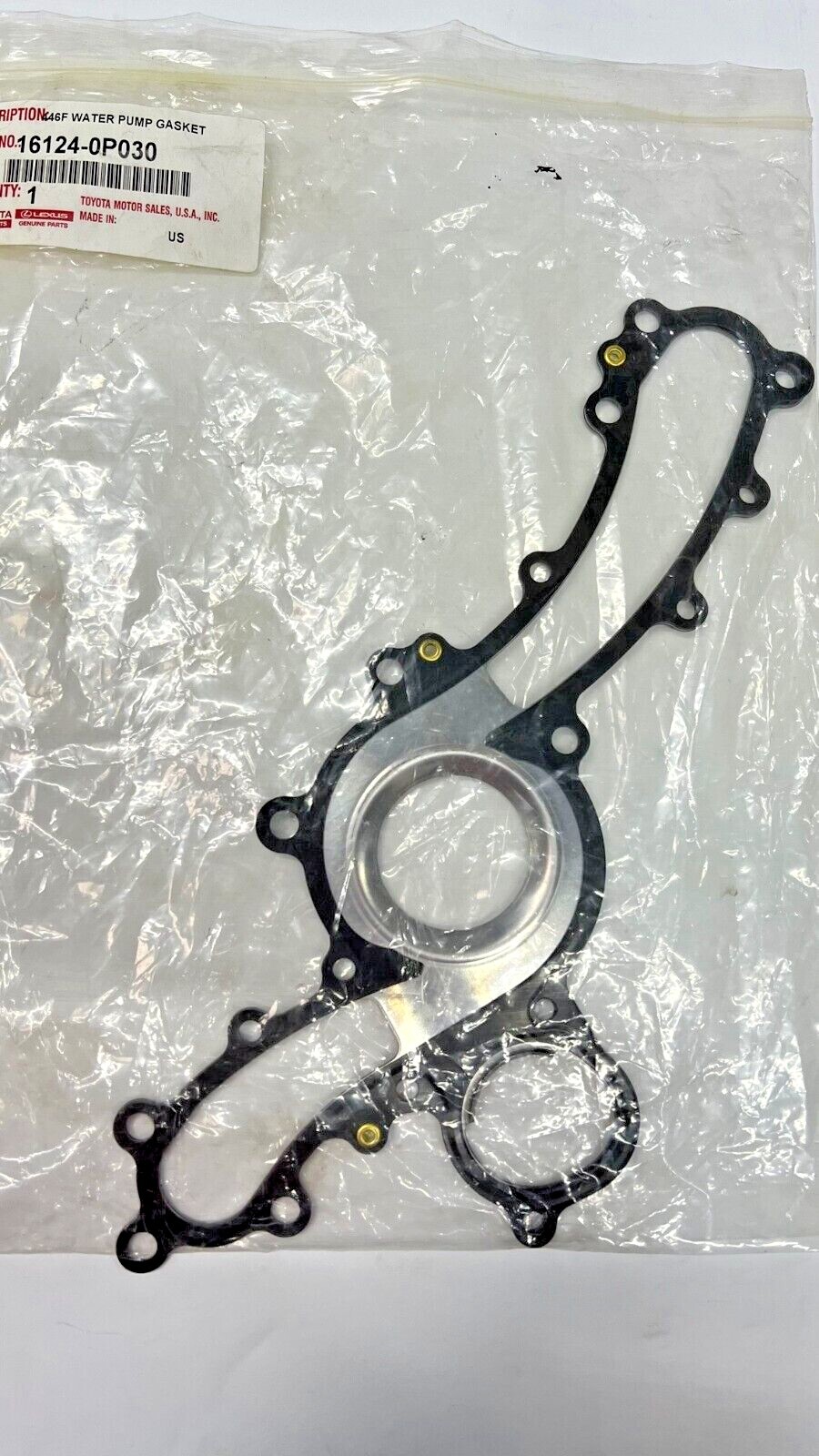 2003-2010 Genuine Toyota Models 1612431070 Gasket Water Pump 16124 ...