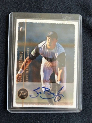 Sean Burroughs Certified Autograph Signature Auto Card (Inventory #A ...