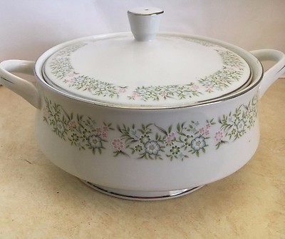 Taihei Fine China SpringTime Covered Vegetable Bowl w/ Lid (Made in ...