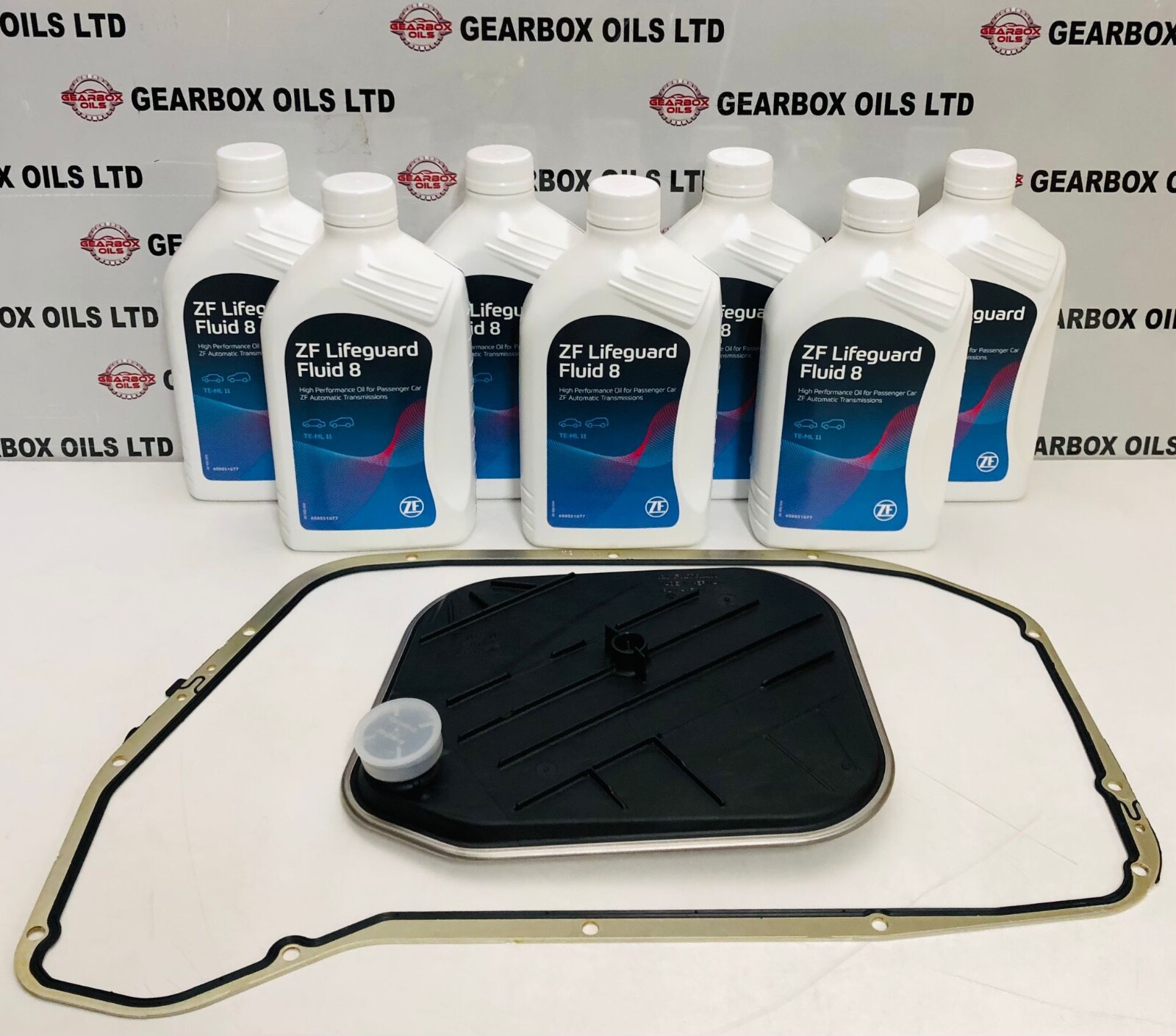 GENUINE AUDI A6 8 SPEED 8HP55 0BK AUTOMATIC GEARBOX FILTER GASKET OIL ...