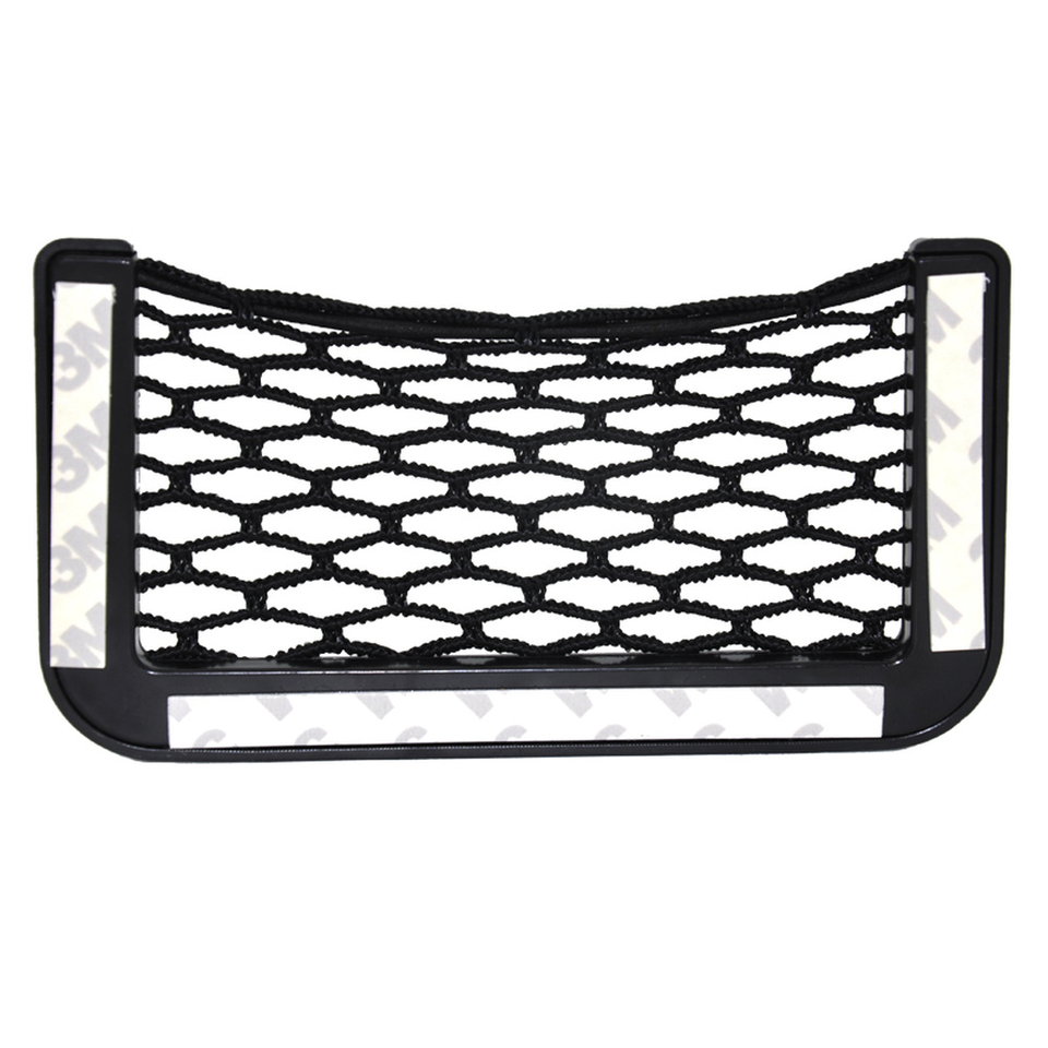 Car Body Edge Elastic Net Storage Phone Holder Organizer For Tesla ...