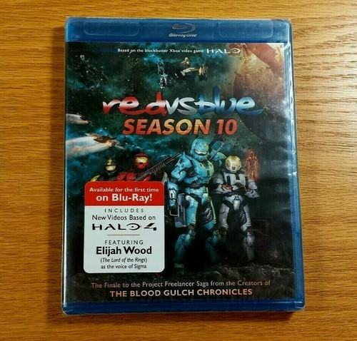 Red vs. Blue: Season 10 - Based on Halo for X-Box (Blu-ray Disc, 2012 ...
