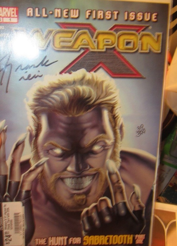 RARE Weapon X #1 COMIC BOOK Marvel hunt for Sabretooth 2002 x-men ...