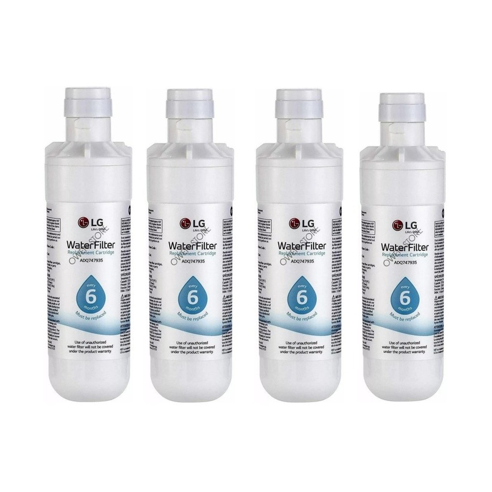 2-6 Pack LG LT1000P Refrigerator Water Filter Replacement ADQ74793501 ...