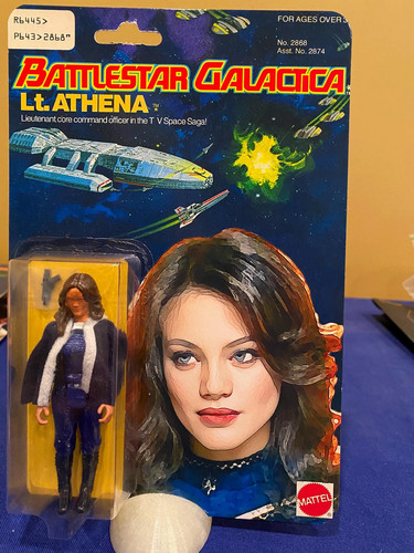 Battlestar Galactica ATHENA Action Figure custom neo vintage Painted On ...