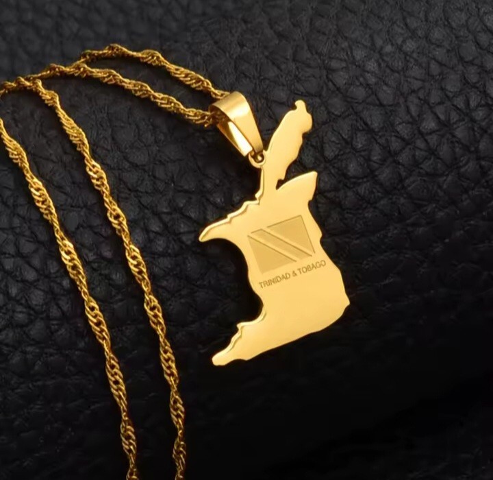Trinidad and Tobago Flag Pendant Necklace Chain Set Fashion Jewelry | eBay