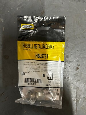 HUBBELL METAL RACEWAY FITTING # HBL5781 | eBay