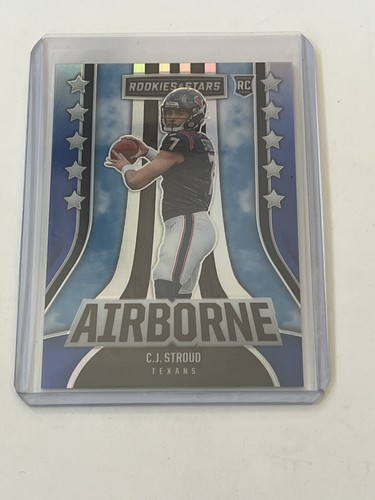 C.J. Stroud Airborne Rookies and Stars RC. /50 Prizm!!!! | eBay