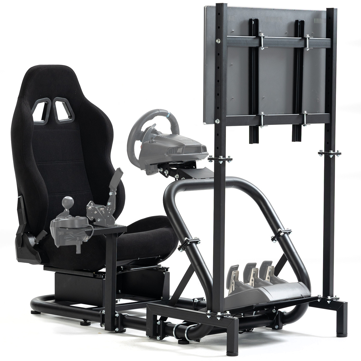 Zootopo Racing Simulator Cockpit with TV Stand Seat Logitech G29 ...