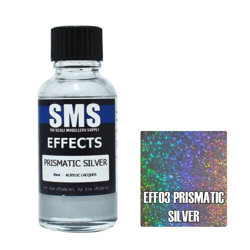 SMS EFF03 Acrylic Lacquer Effects Prismatic Silver 30ml | eBay
