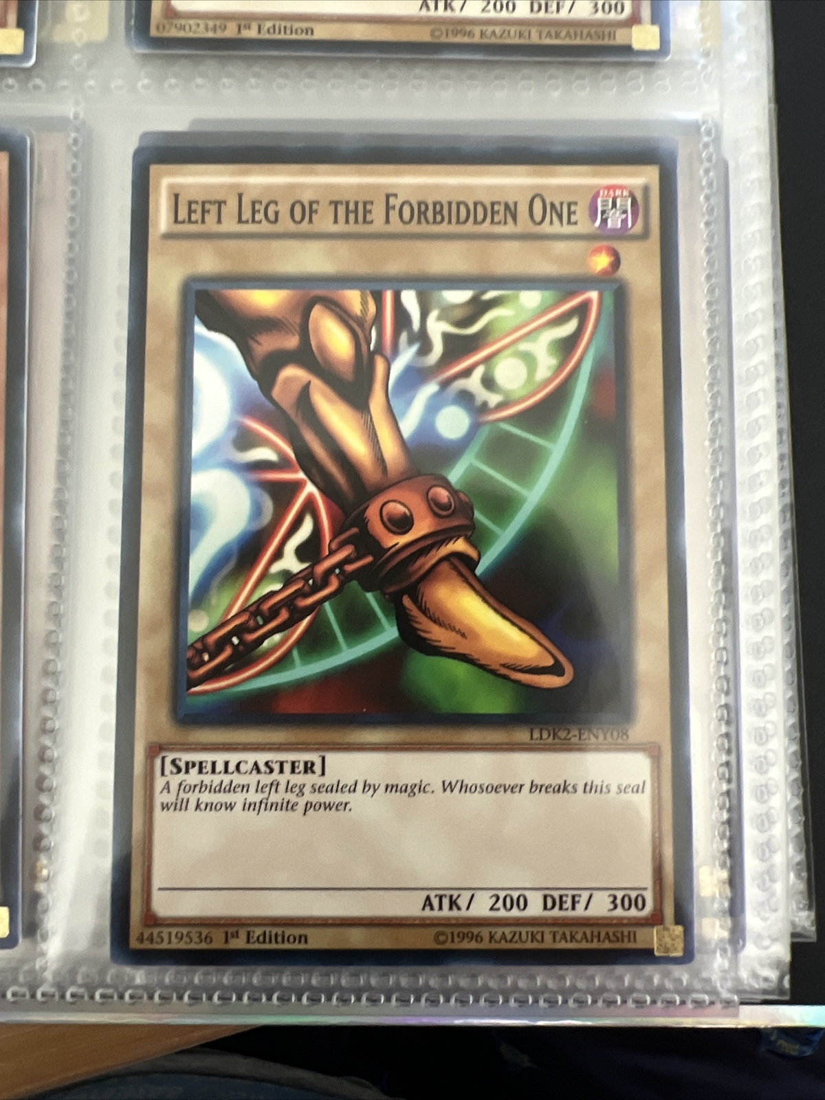 ULTRA RARE Exodia The Forbidden One (5 Card Set) YGLD 1st Edition Holo ...