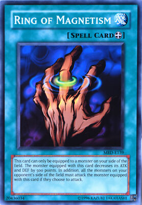carte YU-GI-OH MRD-E139 Ring of Magnetism NEUF | eBay