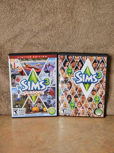 The Sims 3 & The Sims 3 Seasons Limited Edition PC Game COMPLETE | eBay