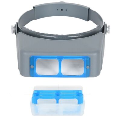 Jeweler's Tool Head-Wear 1.5X 2X 2.5X 3.5X Binocular Magnifier For ...