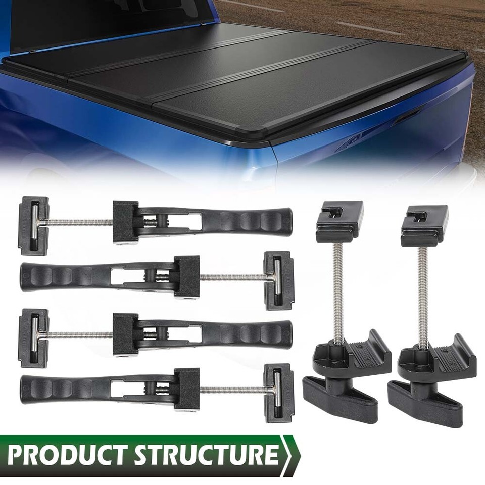 4pcs Universal Replace Parts Fit For Hard/Soft Folding Tonneau Cover ...