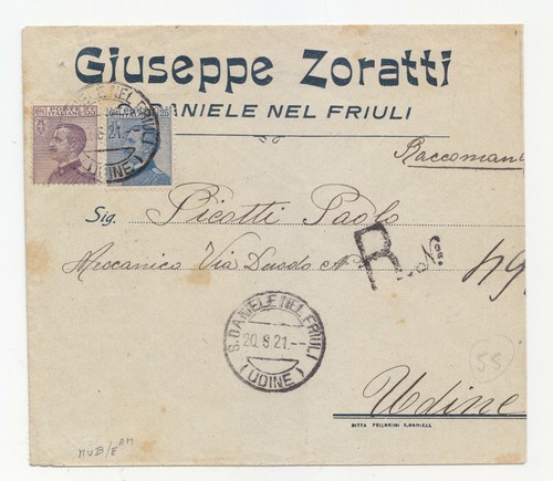 LL247-MICHETTI-RACC. Da S.Daniele Del Friaul A Udine | eBay