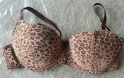 Intimo Valentina leopard bra, 32B, 32D, 32DD, 34B, 36C, 36DD | eBay ...