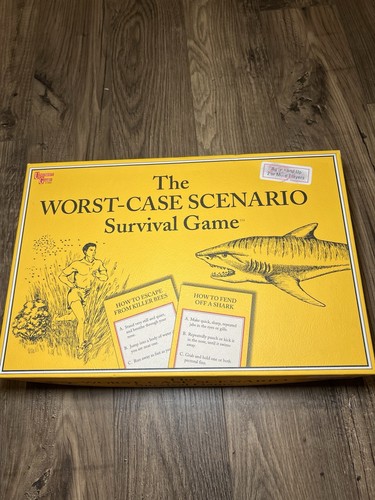 The Worst Case Scenario Survival Board Game 2001 University Games ...