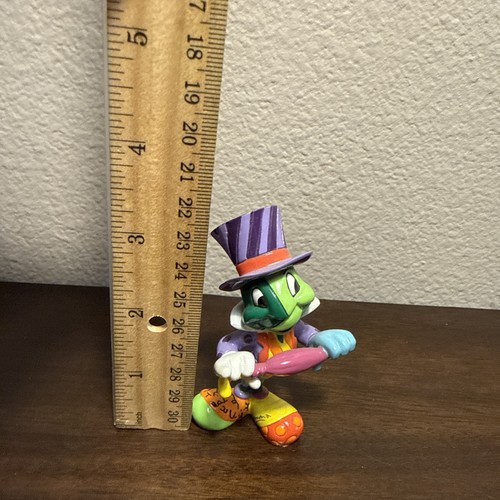 ROMERO BRITTO DISNEY NEW JIMINY CRICKET MINI/MINIATURE FIGURINE | eBay