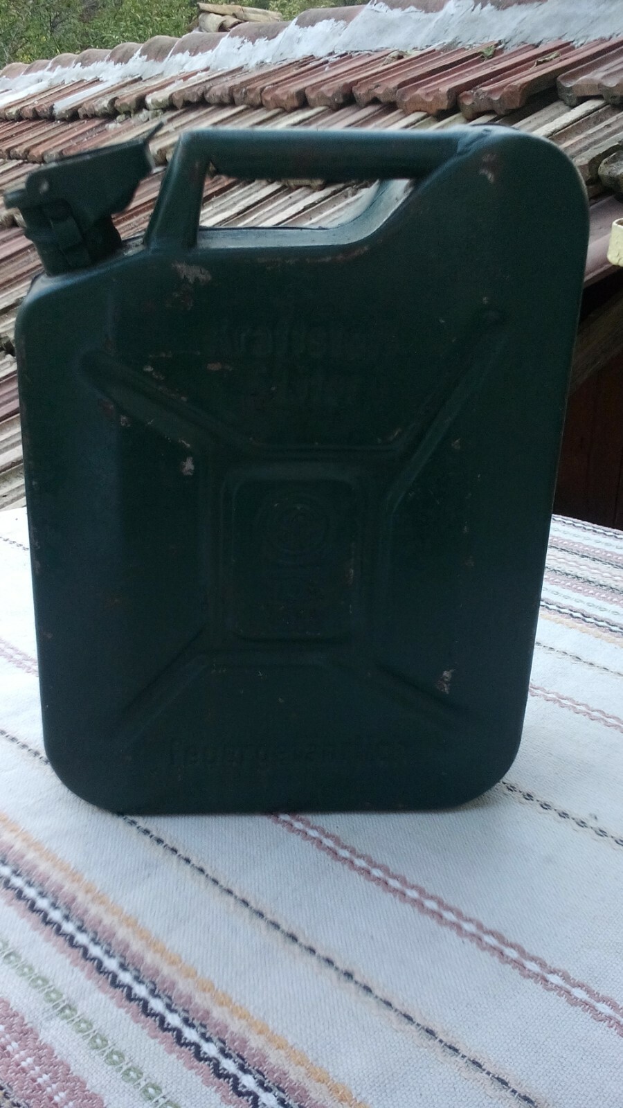 German Old Military Army Jerry Can Gas Fuel Container 5L TGL | eBay