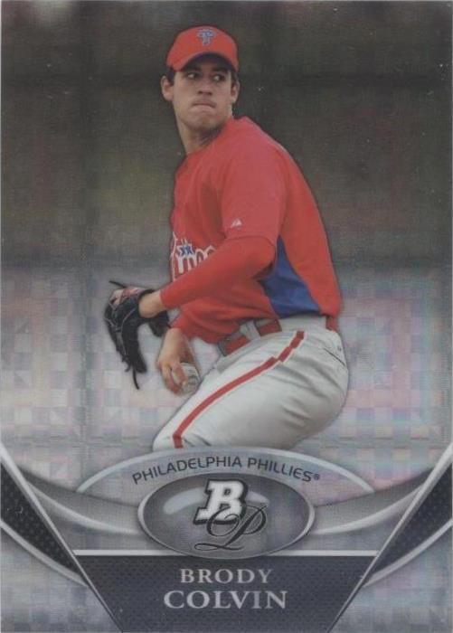 2011 Bowman Platinum - Prospects Brody Colvin #BPP85 X-Fractor (RC) for ...