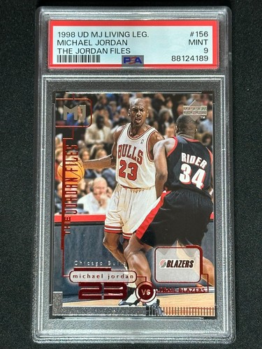 1998 Upper Deck MJ Living Legend The Jordan Files Michael Jordan #156 ...