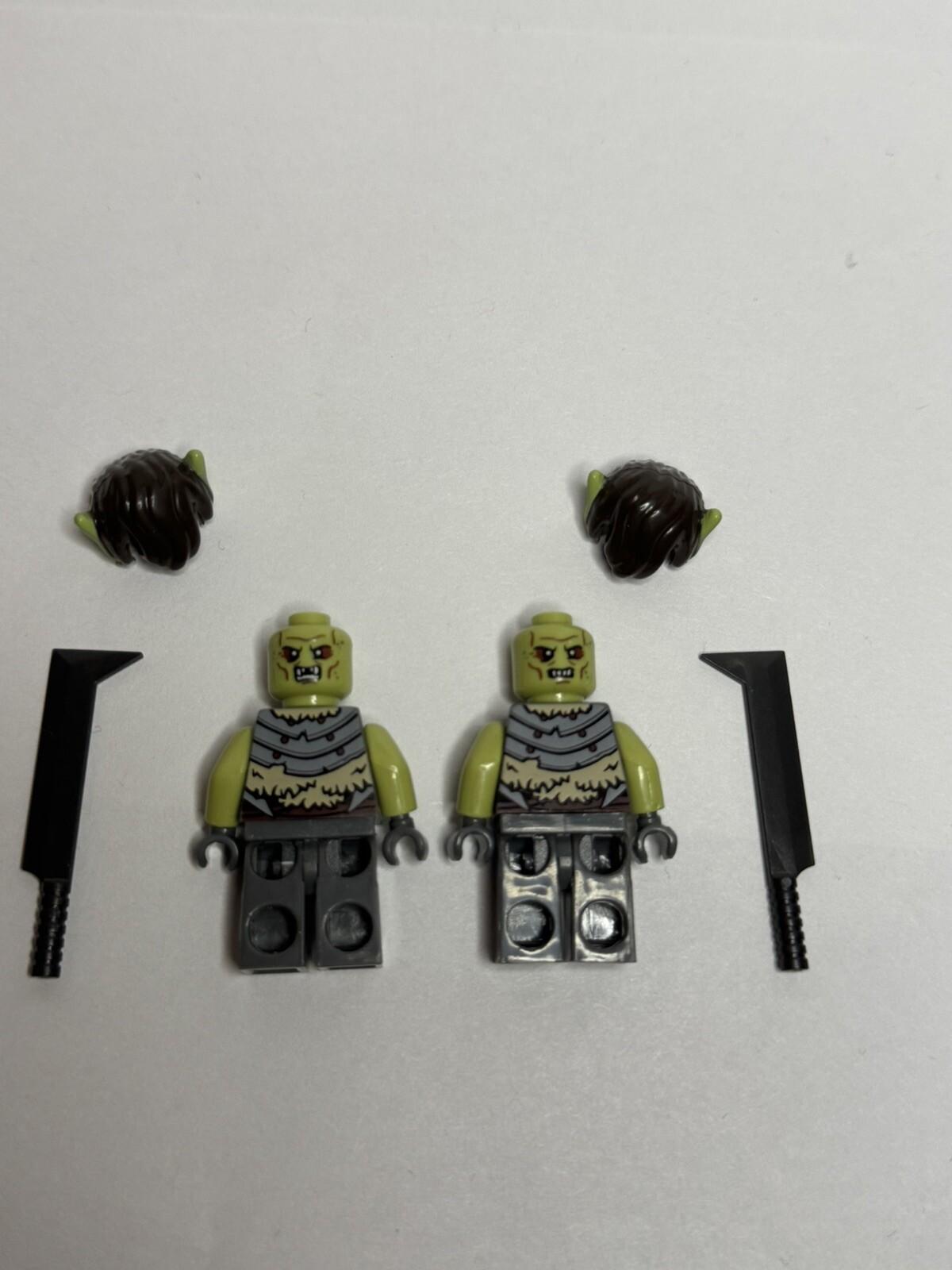 Lego Lord Of The Rings Barad Dur Green Orc Custom (Lot Of 2) | eBay
