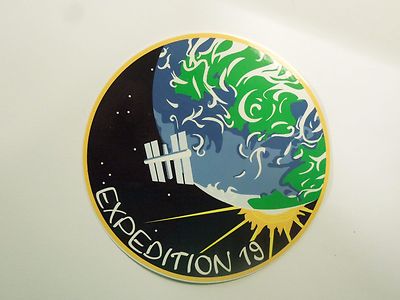 NASA Expedition 19 International Space Station ISS - Sticker Decal | eBay