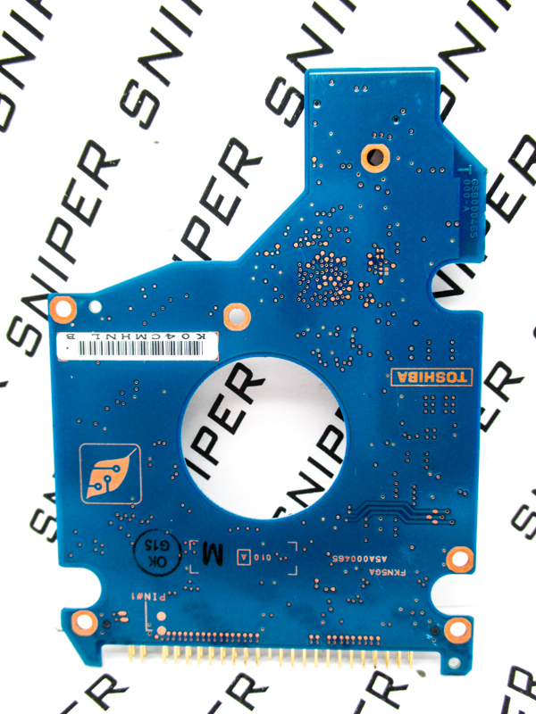 PCB - Toshiba 40GB MK4026GAX (HDD2193 V ZE01 T) G5B000465 C0/PA103H ...