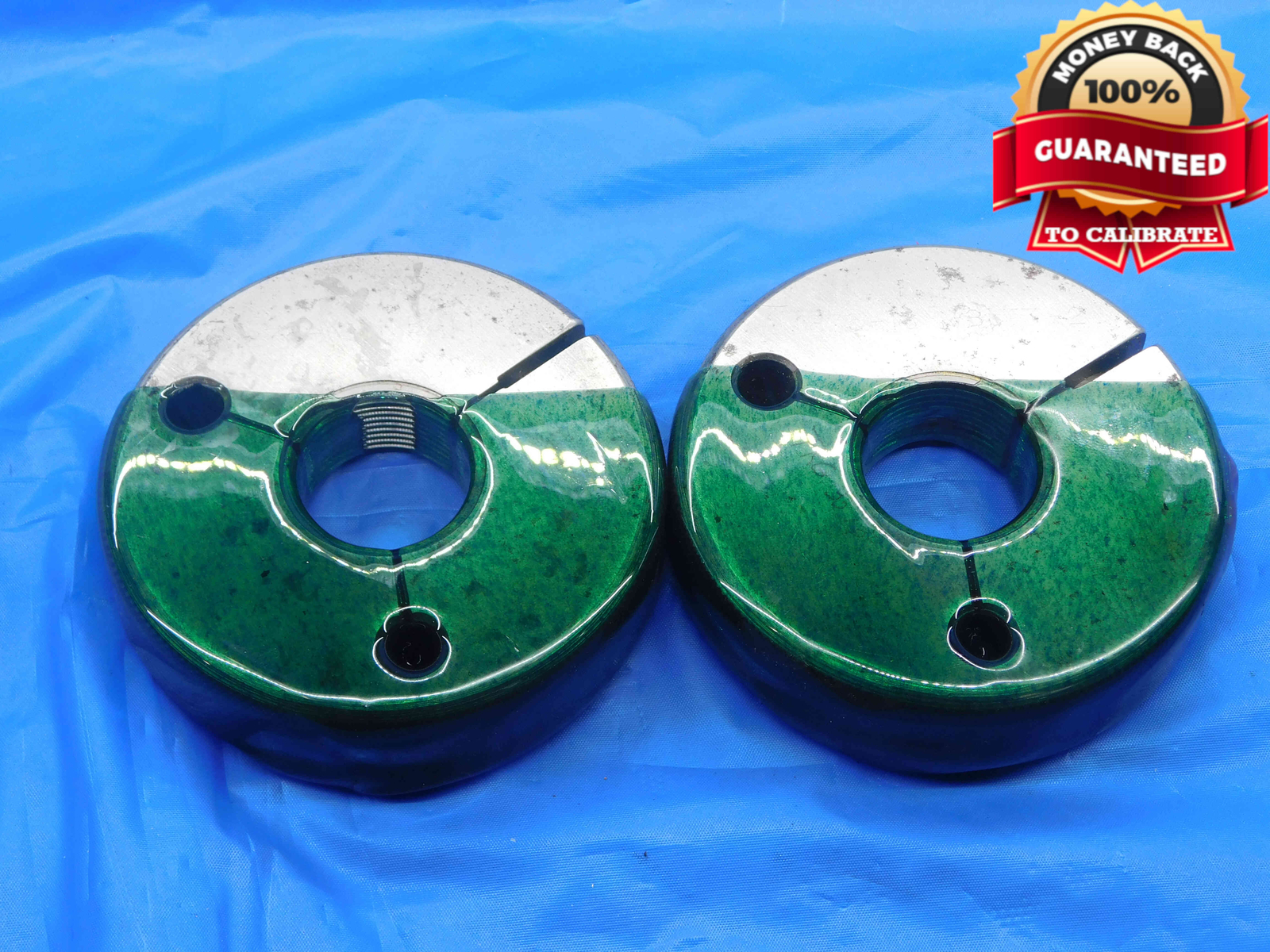 1 3/16 16 N BUTTRESS 2 PREPLATE THREAD RING GAGES 1.1875 GO NO GO 1. ...