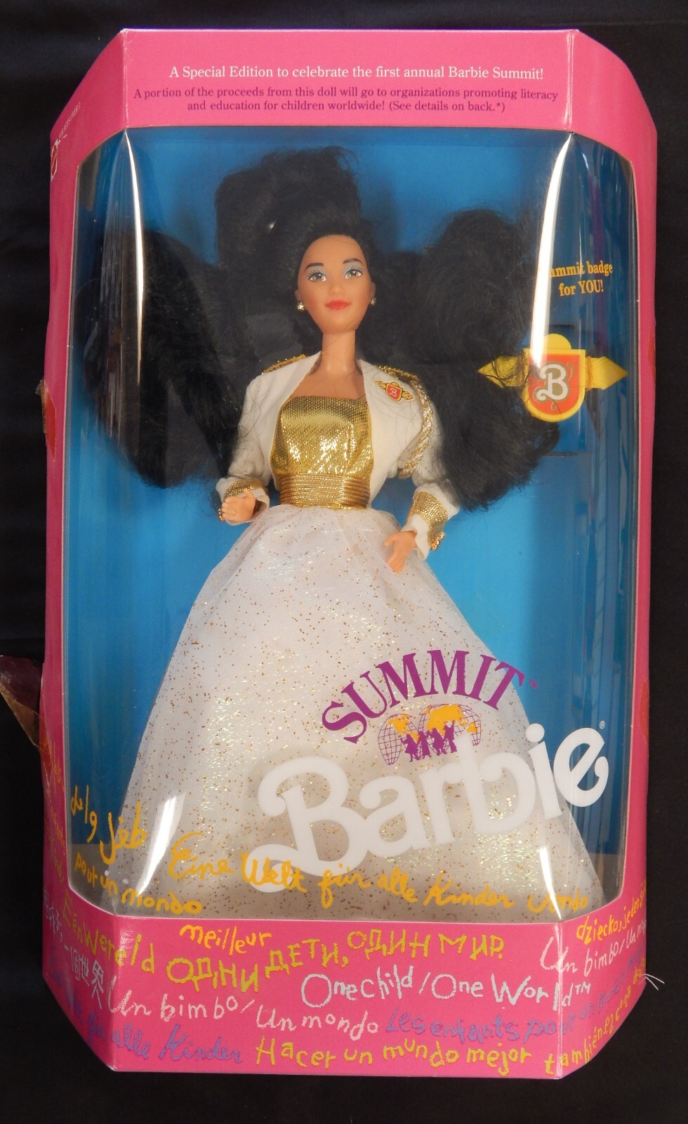 Barbie 1990 Summit Doll By Mattel - NIB - Special Edition First Barbie ...