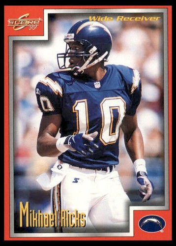 1999 Score #194 Mikhael Ricks San Diego Chargers Football Card | eBay