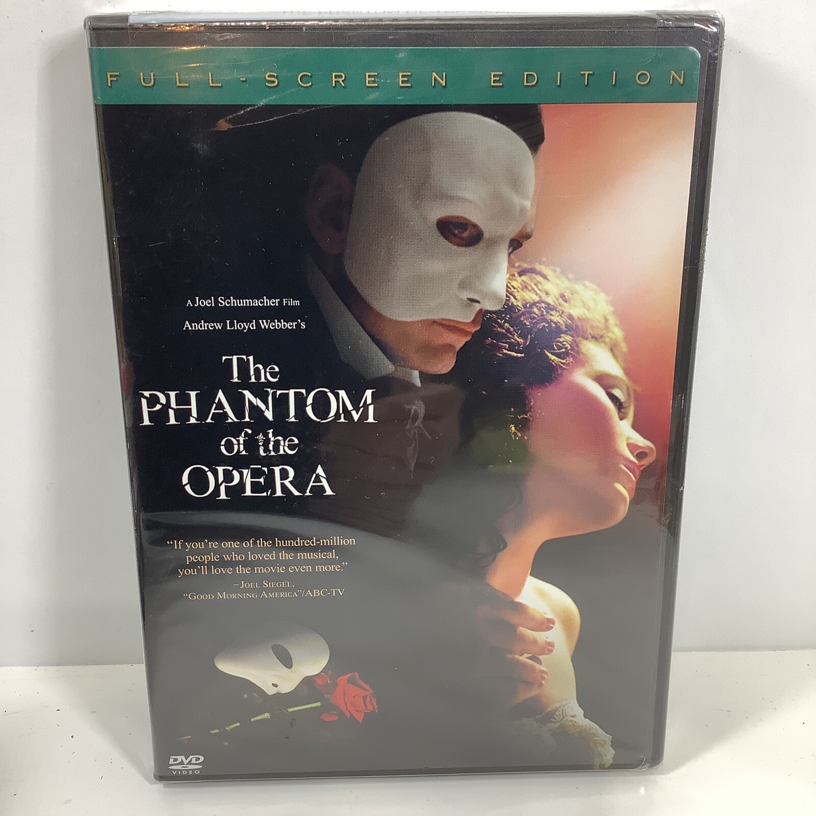 Andrew Lloyd Webbers The Phantom of the Opera (DVD, 2005, Full Frame ...