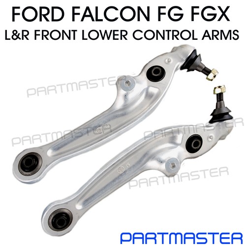 PAIR NEW FRONT LOWER Control ARMS FOR FORD FALCON FG ALL MODELS 2008 ...