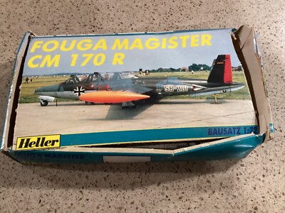 Heller 1/72 Fouga Magister CM 170 R Model Kit | eBay