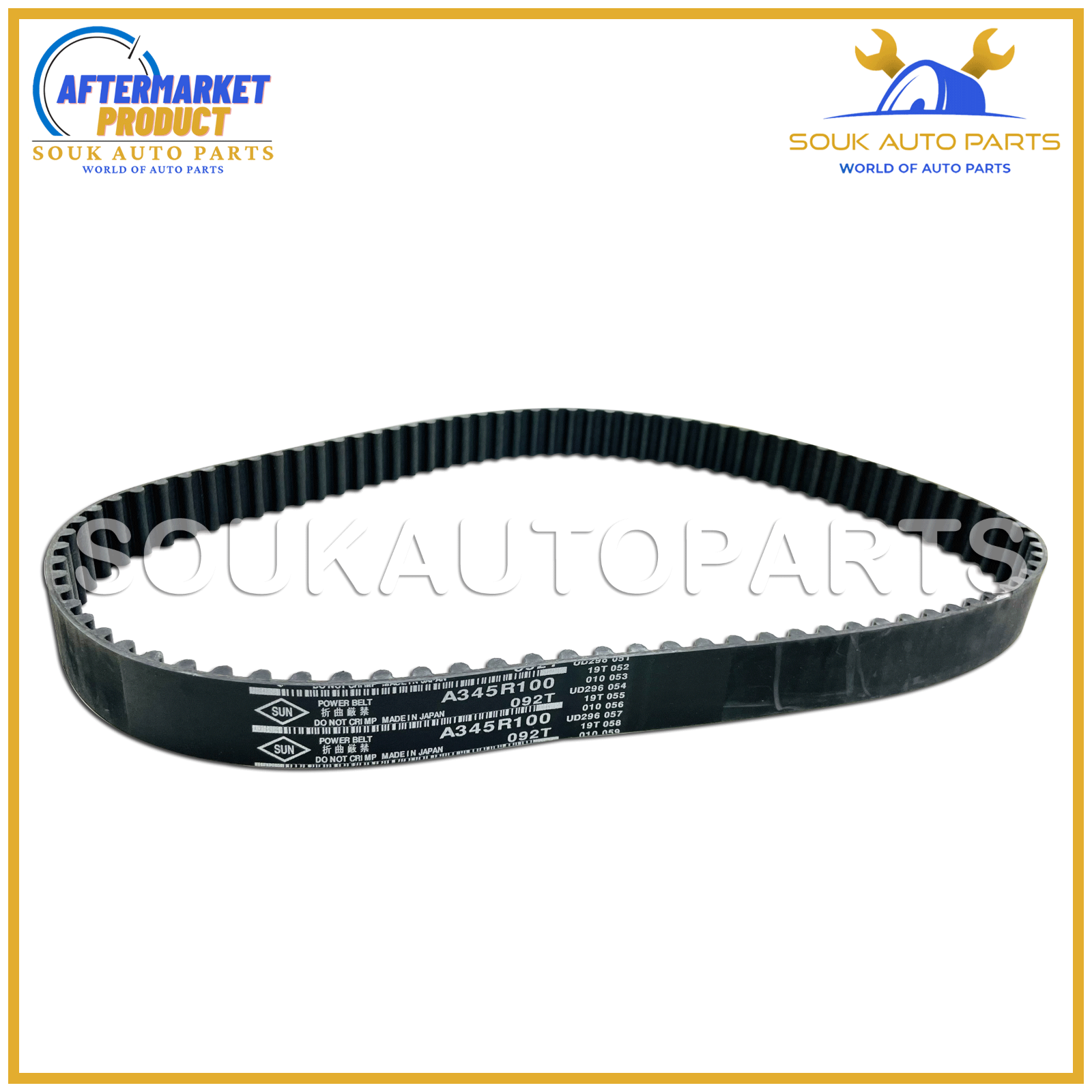 13568-19195 TIMING BELT 1HZ 1HD-T 92 TEETH For Toyota LAND CRUISER 4 ...