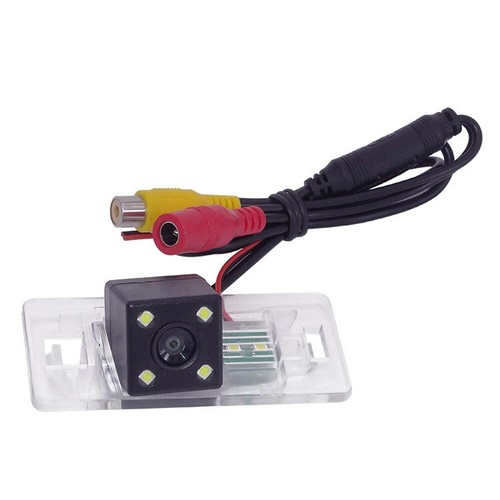 4 LEDs CCD Night Vision Car Rear View Backup Camera for BMW E46 E39 X3 ...