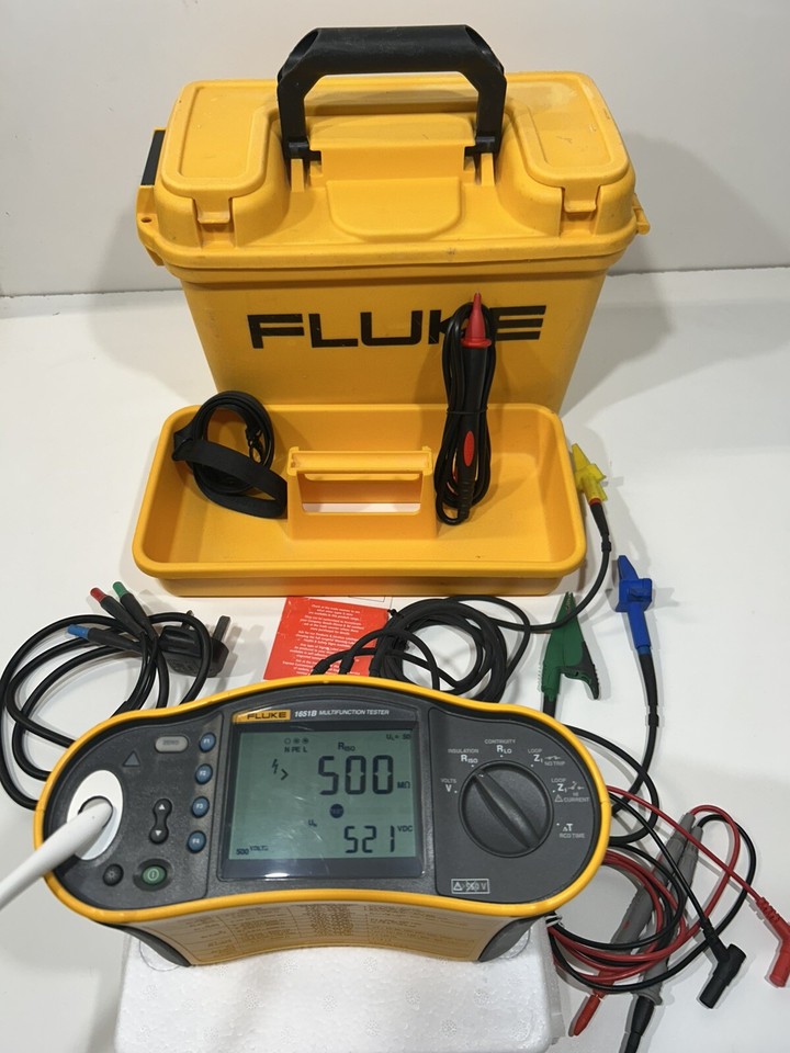 Fluke 1651B MFT Multifunction Installation Electrical Tester W ...