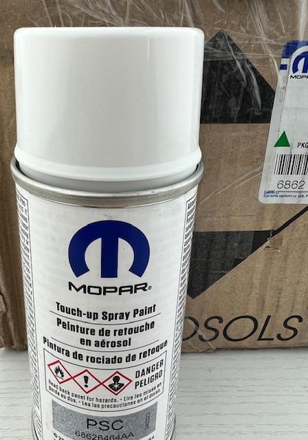 Jeep Dodge Chrysler PSC Billet Metallic Silver Touch Up Spray Paint ...