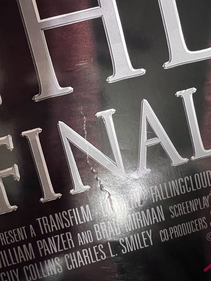 ROLLED HIGHLANDER: THE FINAL DIMENSION 1994 MOVIE POSTER 27x41 | eBay