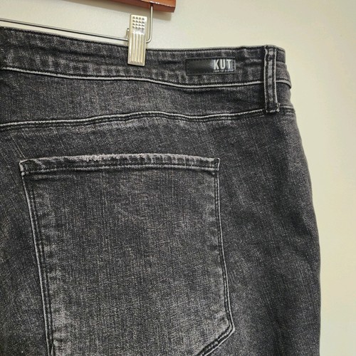 nwt KUT FROM THE KLOTH size 24W Reese Jeans Distressed Straight Leg ...