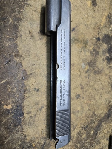 Colt M1911 1911 Ww1 Slide Rear Pony Usgi | eBay
