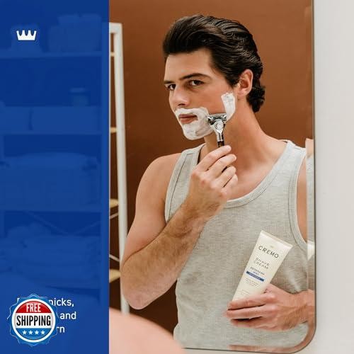 Cremo Shaving Cream, Barber Grade Cooling Shave Cream, Astonishingly ...