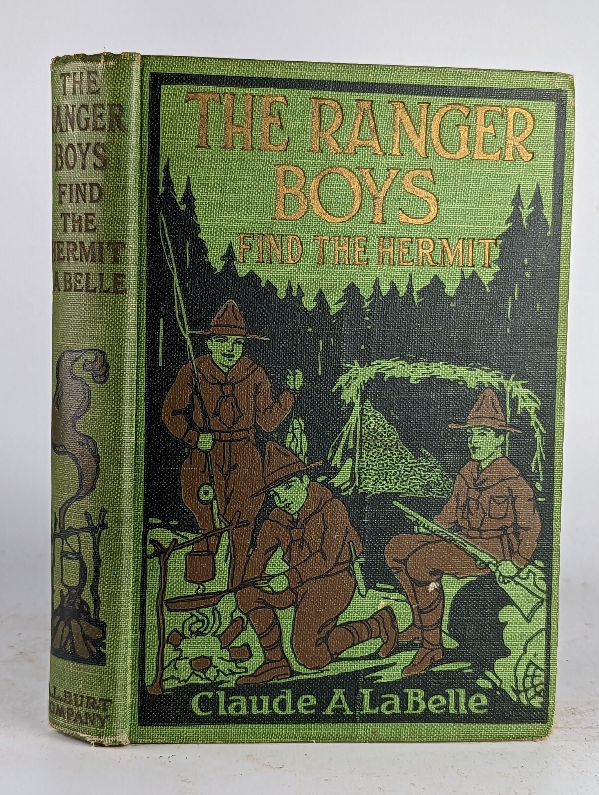 The Ranger Boys Find the Hermit By Claude LaBelle 1922 Edition HC Book ...