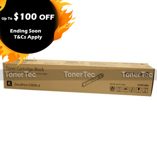 Genuine Fuji Xerox CT201664 BLACK High Yield Toner for DocuPrint DP ...
